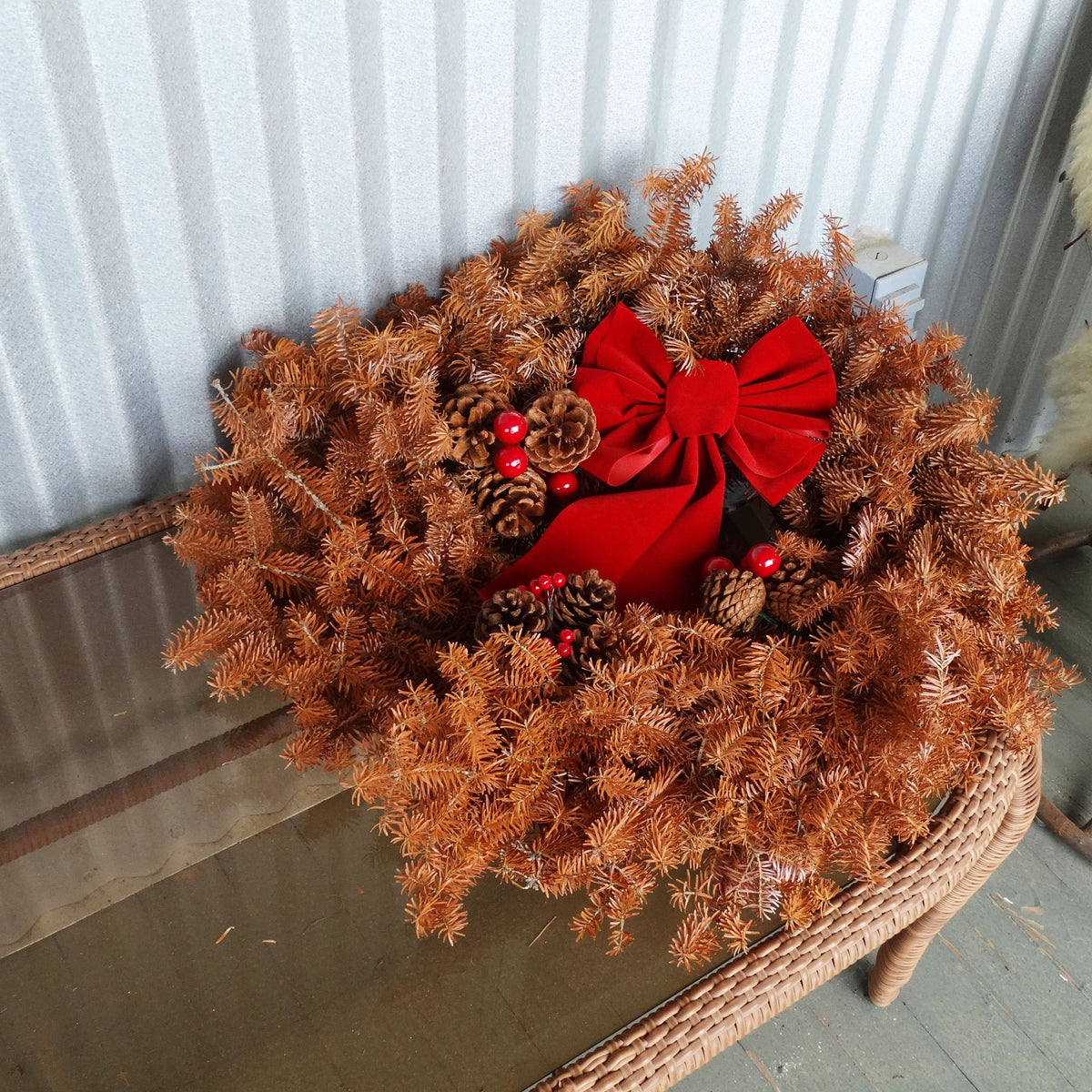Christmas Wreath – Sky Loom Weavers